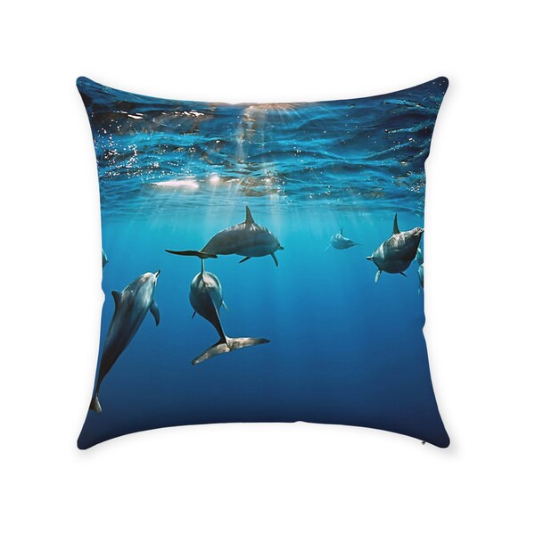 Dolphin Pillow - Etsy