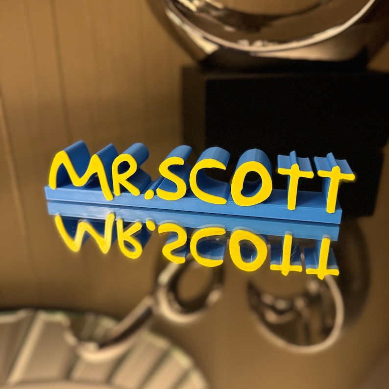 Simpsons Personalised Name Sign / Office / Bedroom / Desk / Free Evri ...