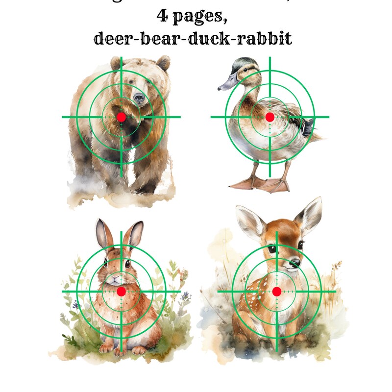 Paper Targets - Etsy