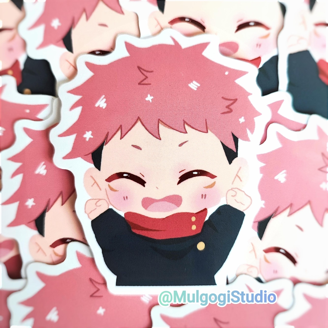 Jujutsu Kaisen Sticker | Cute Chibi Megumi Yuji Nobara Gojo Jjk Sticker ...