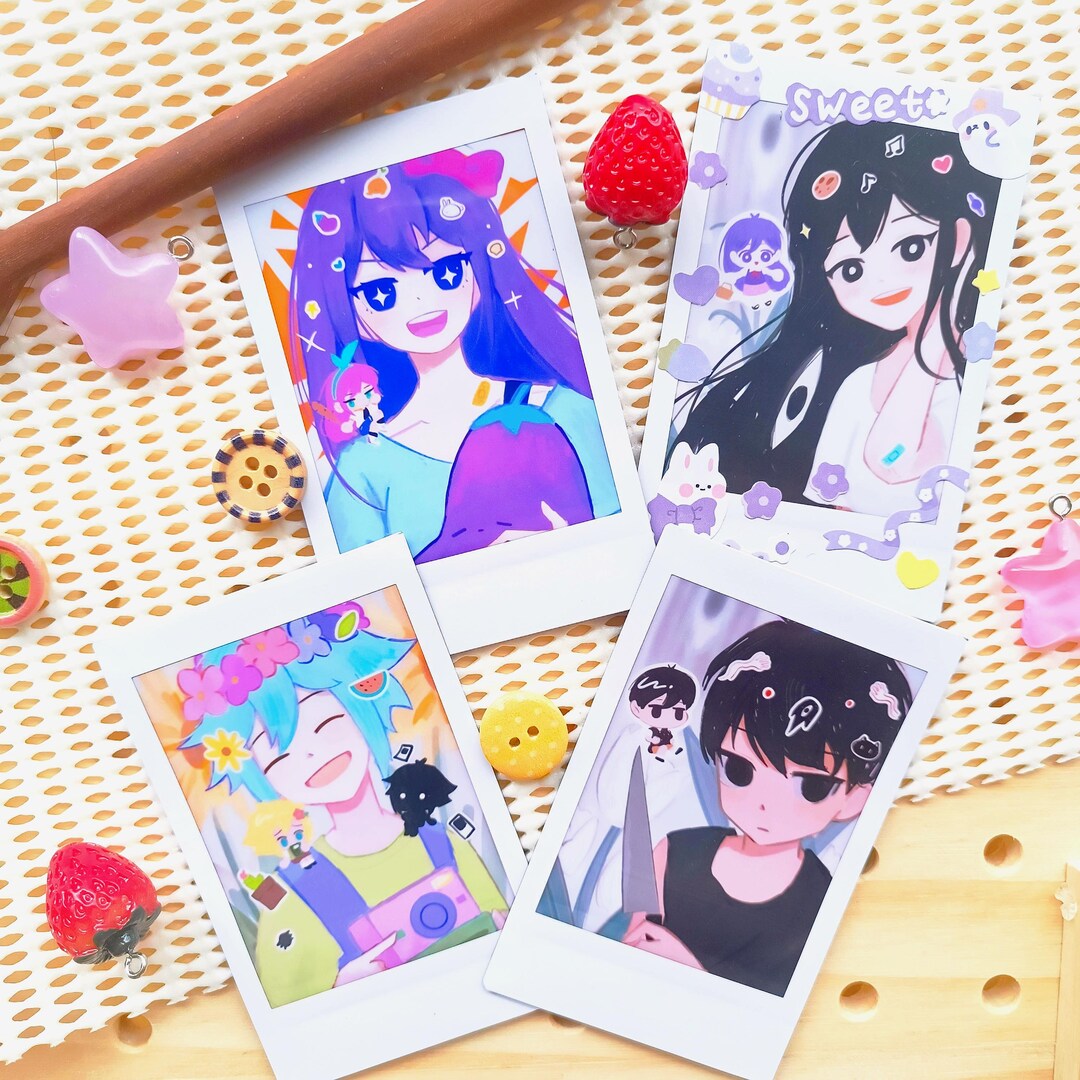 Omori Alien Stage Real Polaroid Instax | Basil Mari Aubrey Omori ...