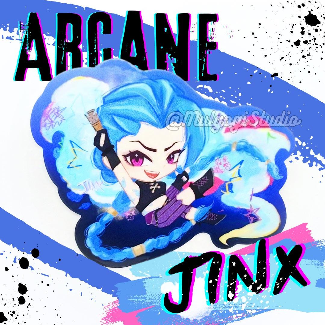 Arcane Jinx Sticker | Vinyl Gloss | 3" Inch Sticker | Waterproof ...