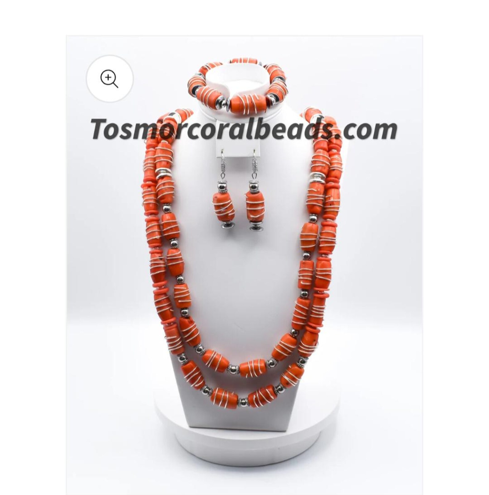 Stylish String Original Coral Bead - Etsy