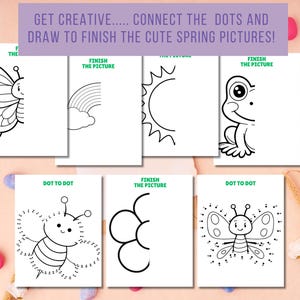 Spring Theme Color Fun Printable Art for Kids Boredom Jar Spring ...