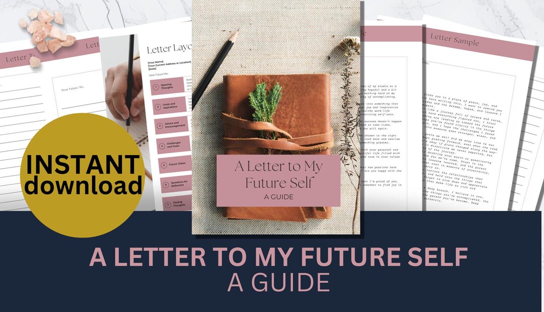 Guide to Writing a Letter to Your Future Self-reflection & Goal-setting ...