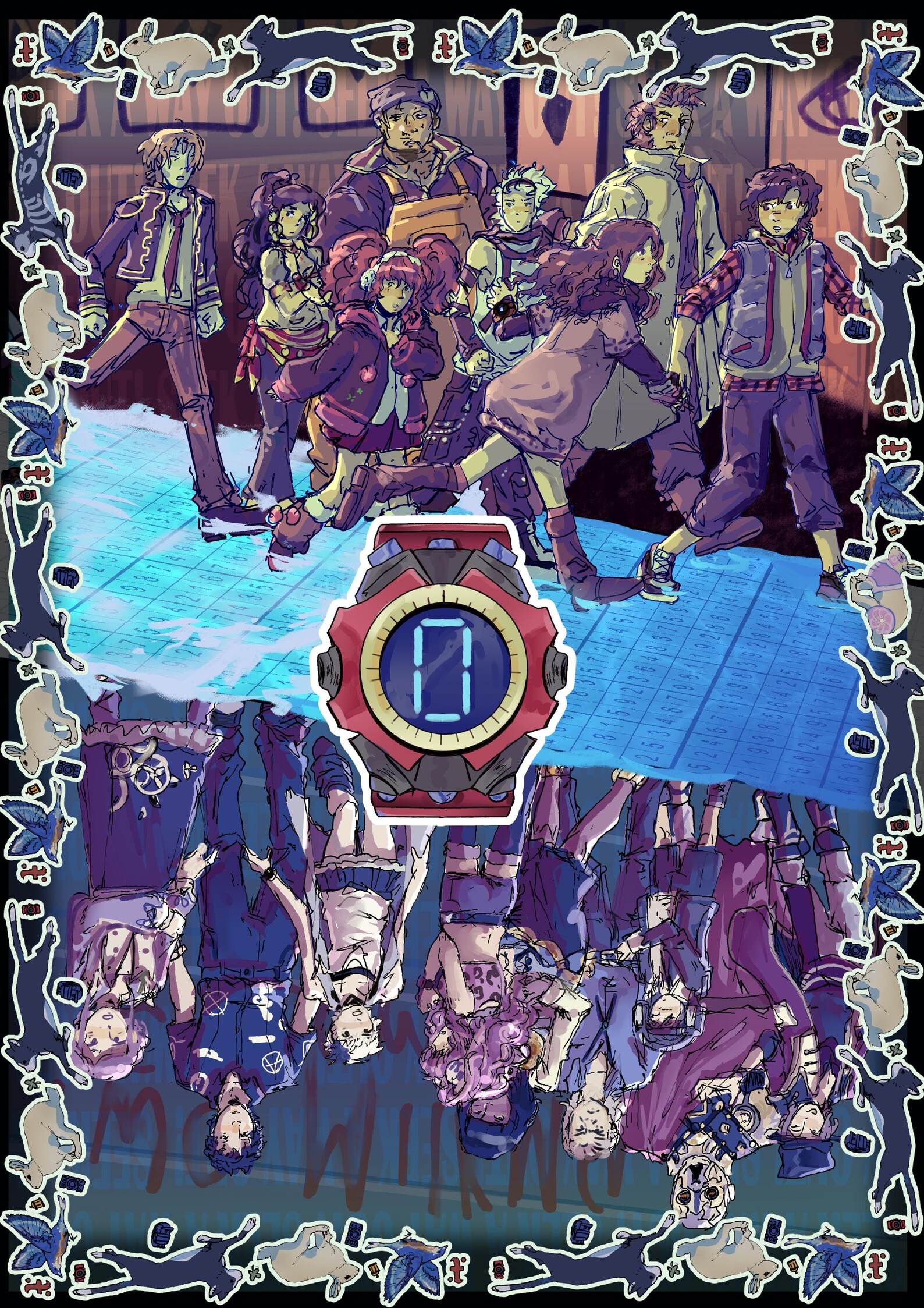 ZERO ESCAPE [ 9 Persons 9 Hours 9 Doors | Virtues Last Reward ] PRINT ...