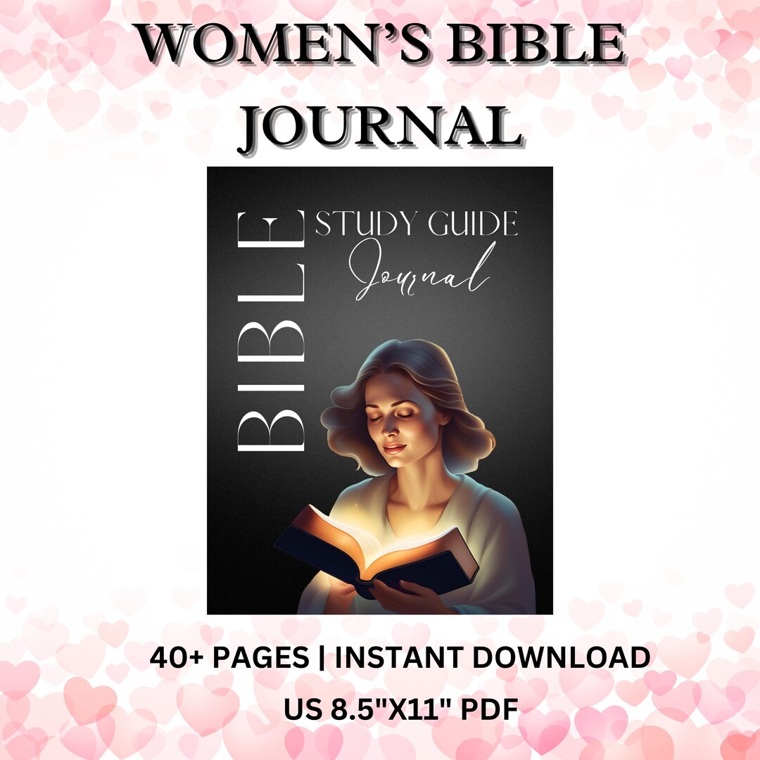 Women's Bible Study Guide Journal, Digital Download, 30 Day Guide - Etsy