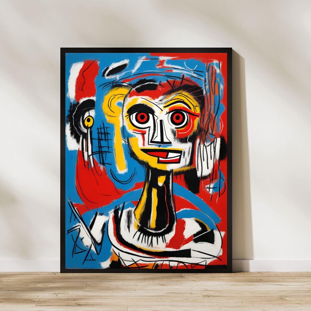 Picasso-inspired Abstract Art Print, Bold Cubist Wall Artwork, Modern ...