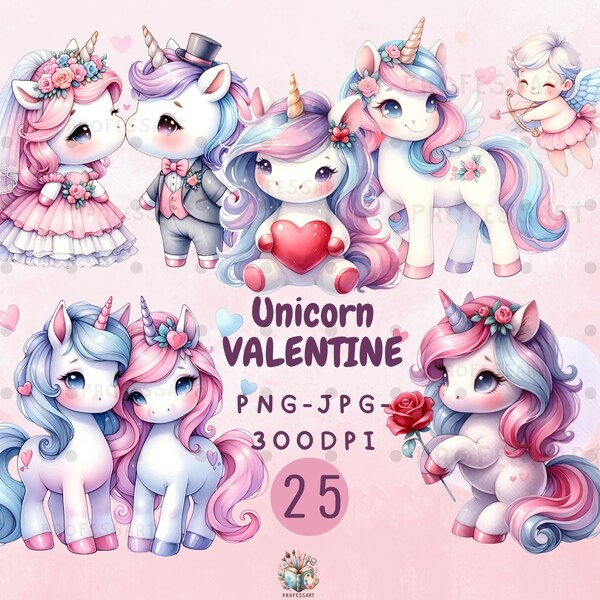 Watercolor Valentine - Etsy