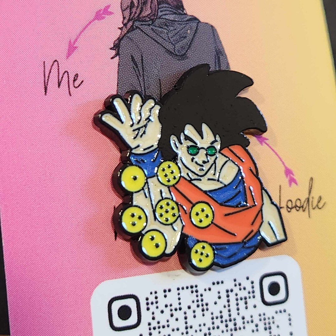 Salt Bae X Goku Fusion Enamel Pin Seasoned With Saiyan Spirit ...