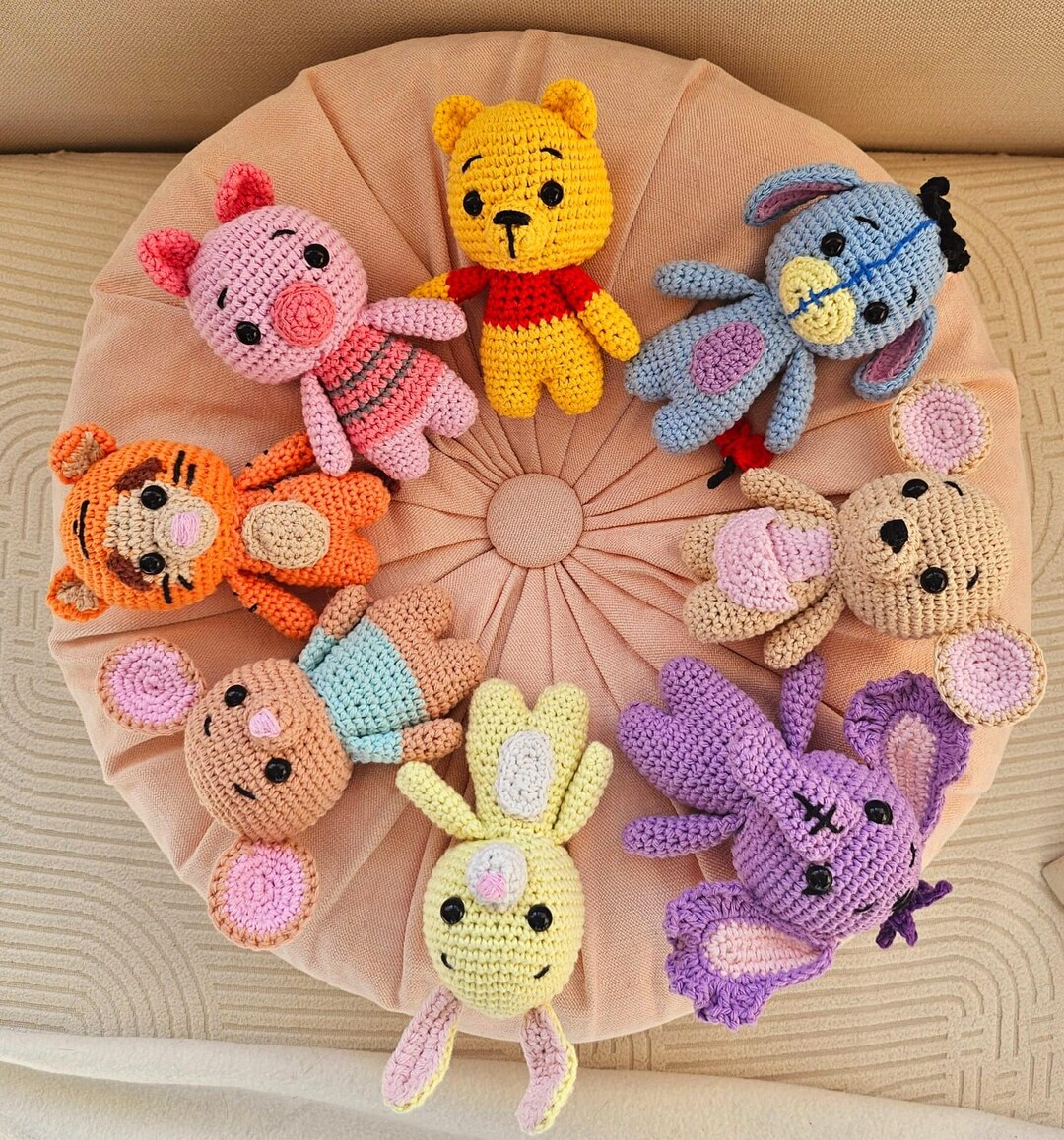 Crochet Winnie the Pooh and Friends - Etsy
