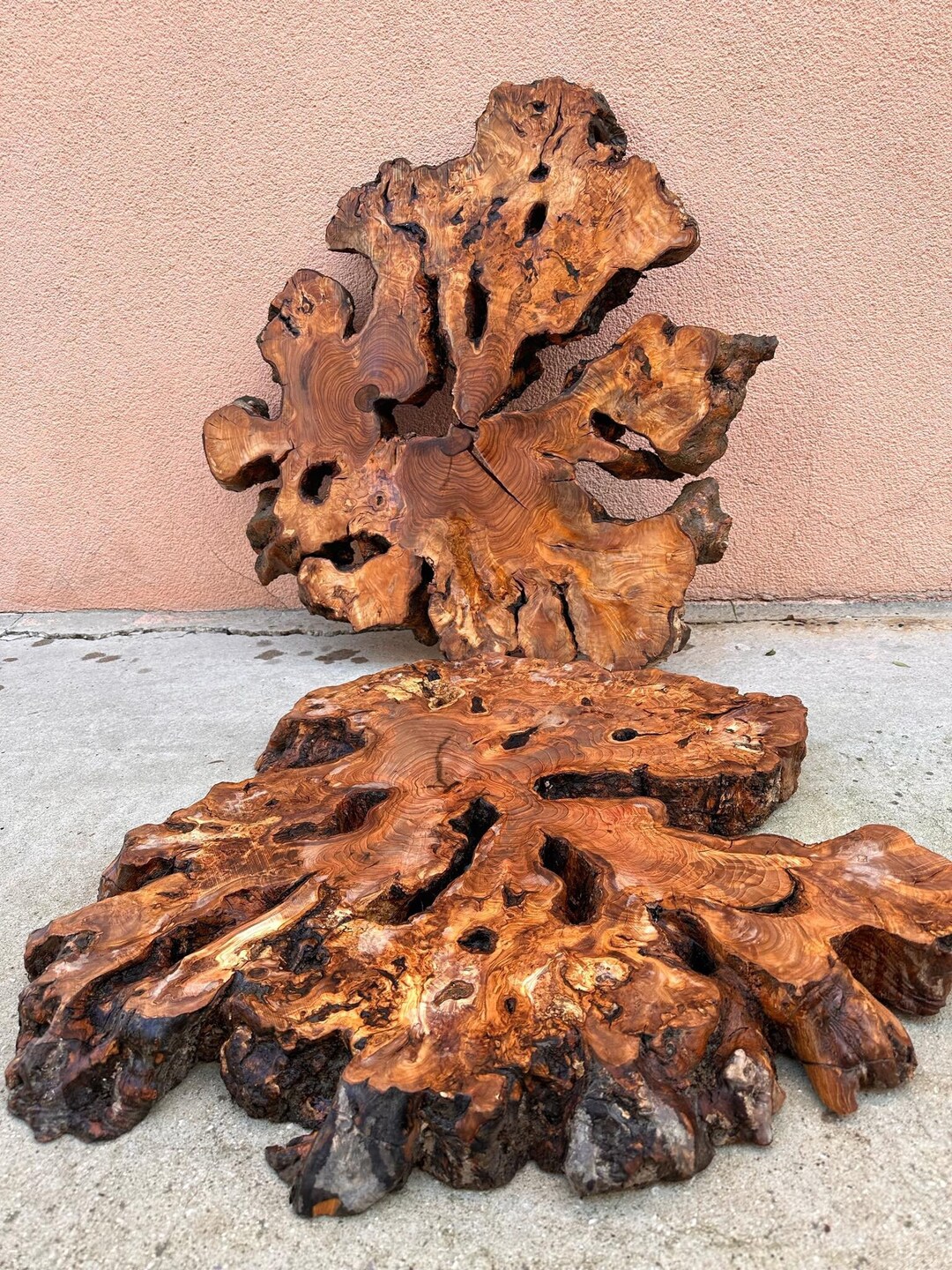 Olive Wood Slab, Live Edge Wood Slab, Burl Wood, Unique Olive Root ...