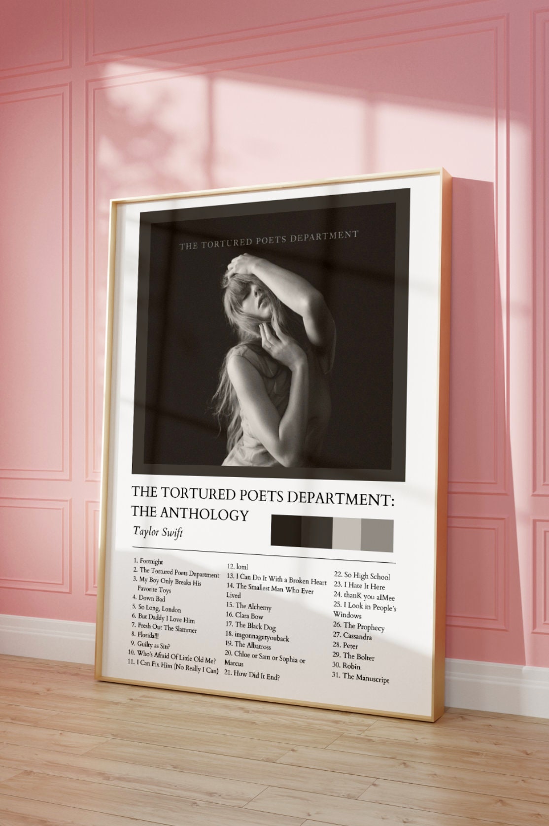 Póster TS Taylor The Tortured Poets Department TTPD Album Nuevo 2024 TS ...