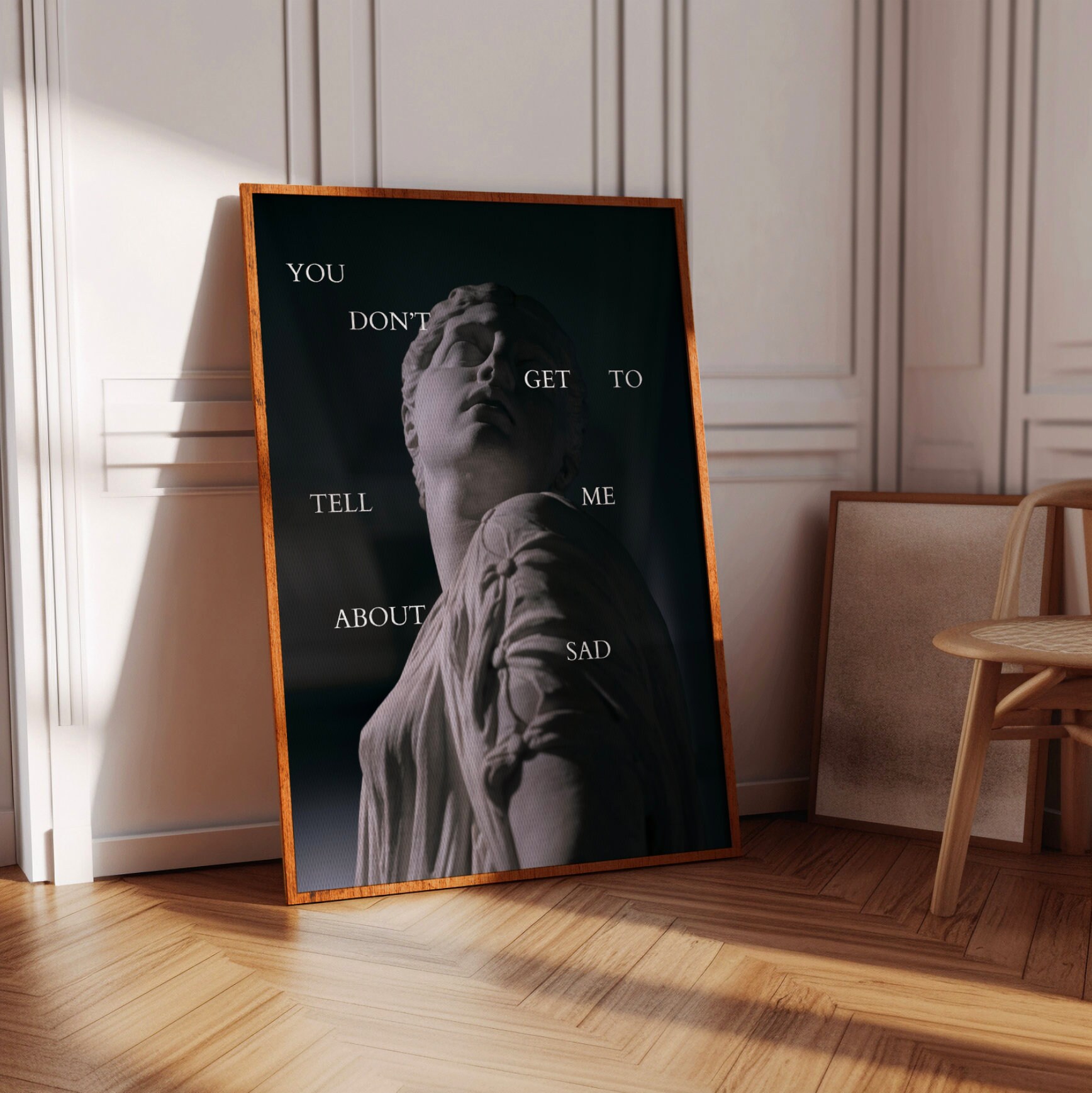 The Tortured Poets Department Poster You Don't Get to Tell Me About Sad ...