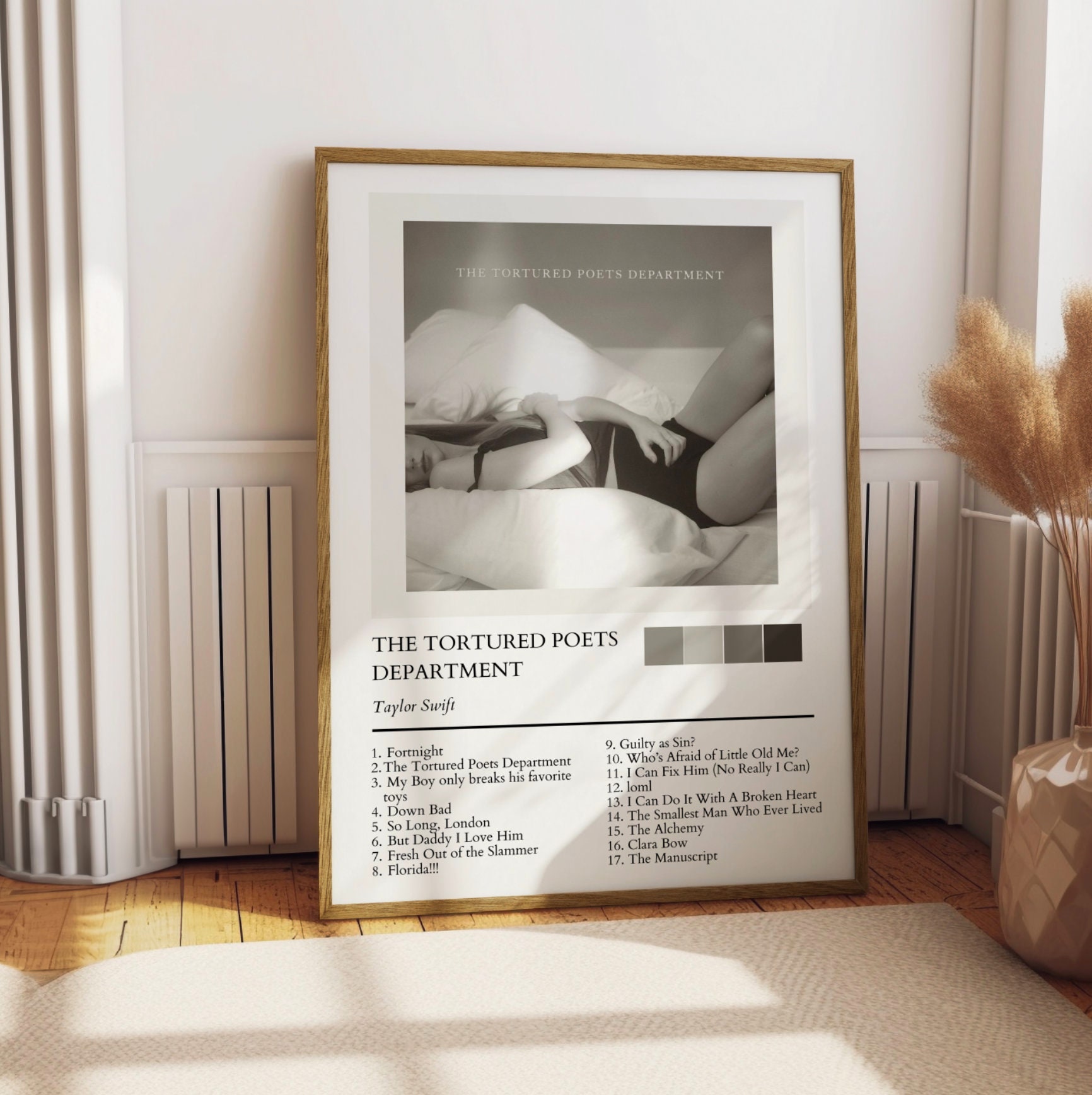 The Tortured Poets Department Poster, TTPD Album Poster sold by Elite ...