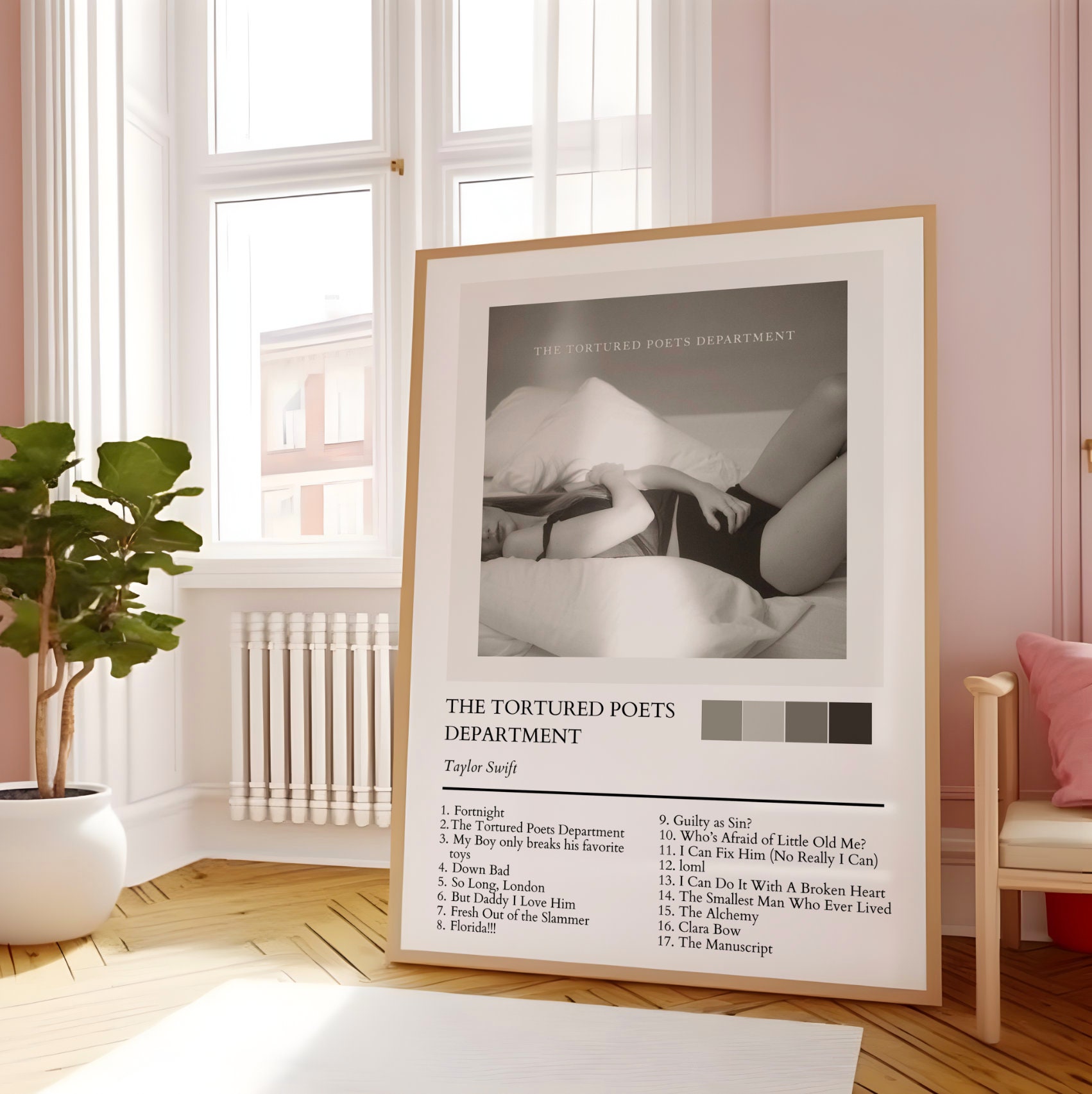 The Tortured Poets Department Poster, TTPD Album Poster sold by Elite ...