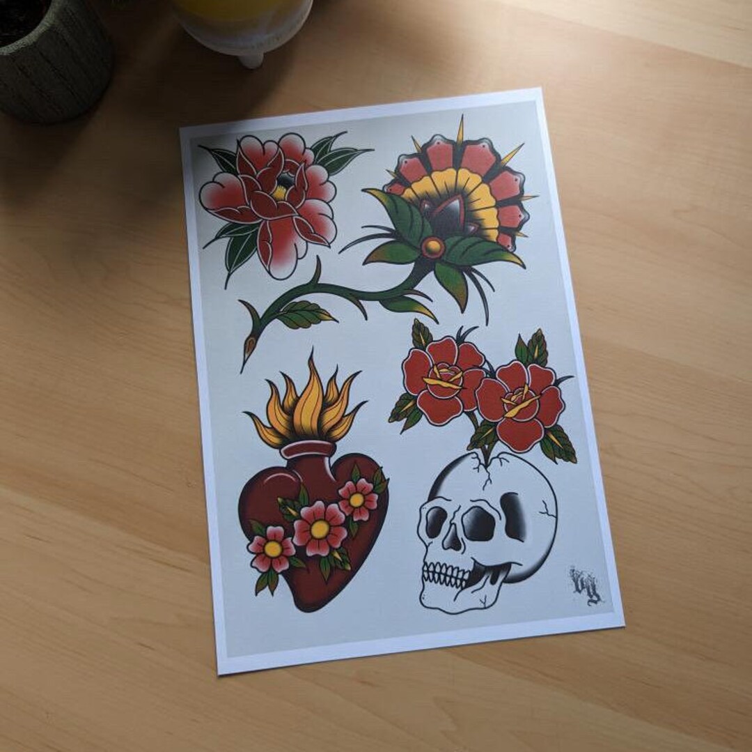 Traditional Flash Sheet - Etsy