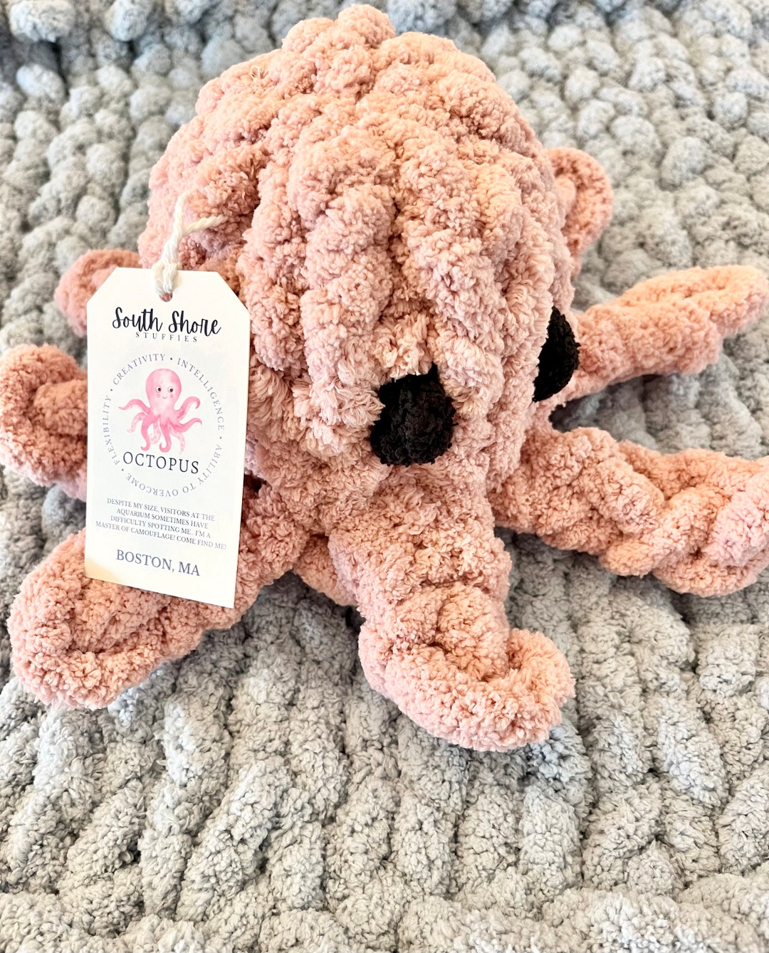 Chunky Knit Octopus - Etsy