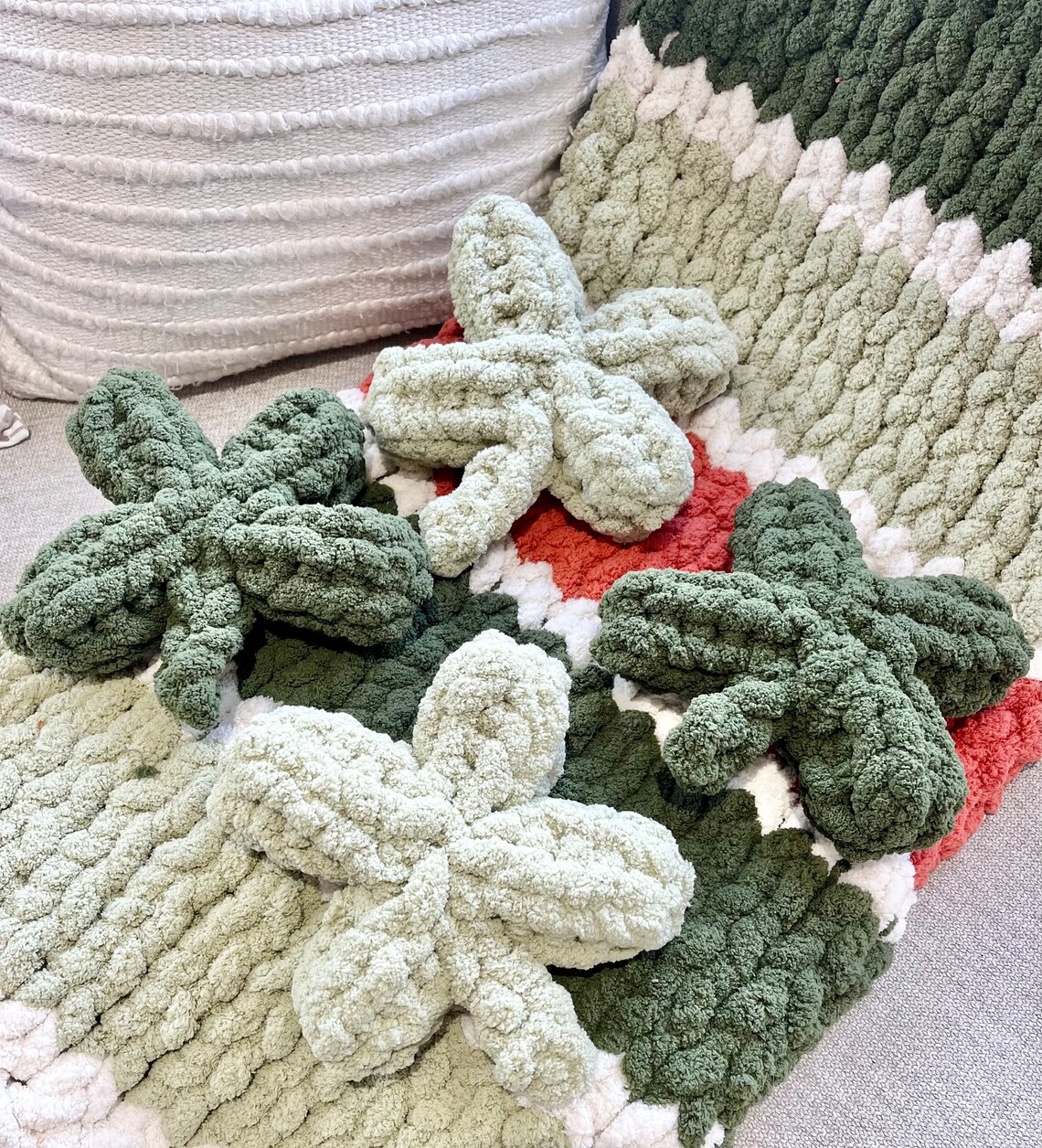 Chunky Knit Shamrock - Etsy