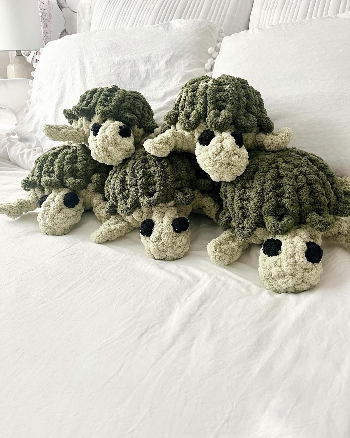 Chunky Knit Turtle - Etsy