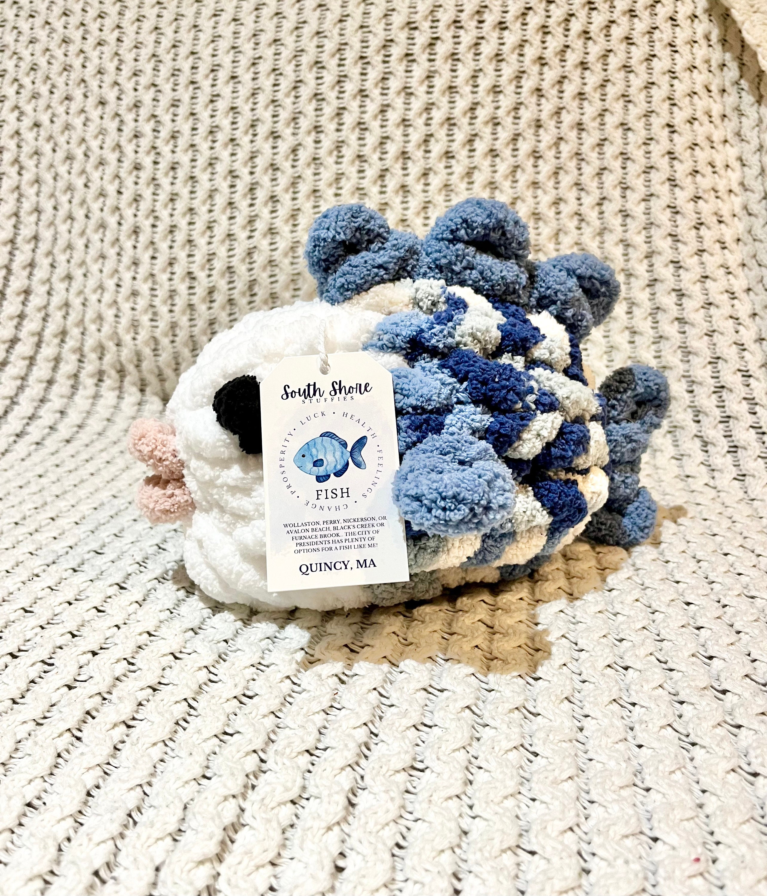 Chunky Knit Fish - Etsy