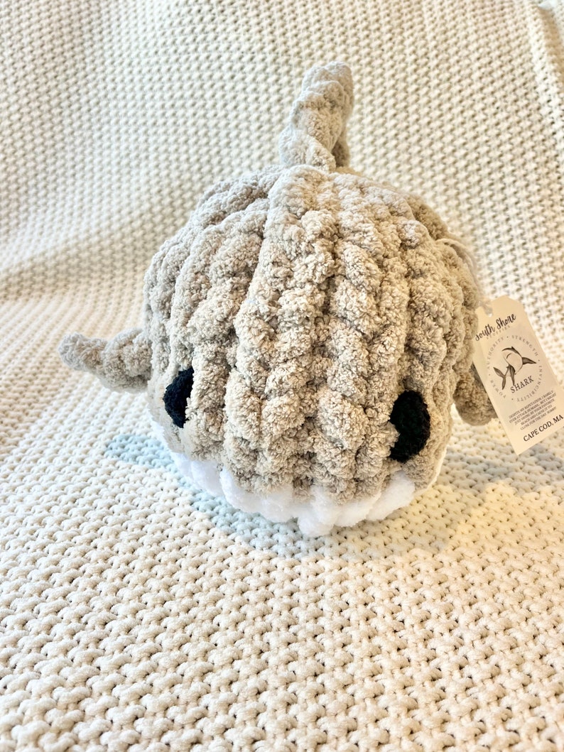 Chunky Knit Shark - Etsy