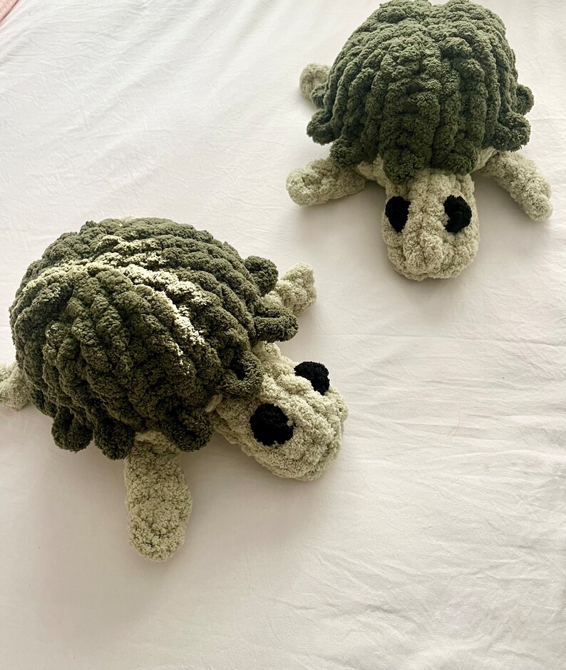 Chunky Knit Turtle - Etsy