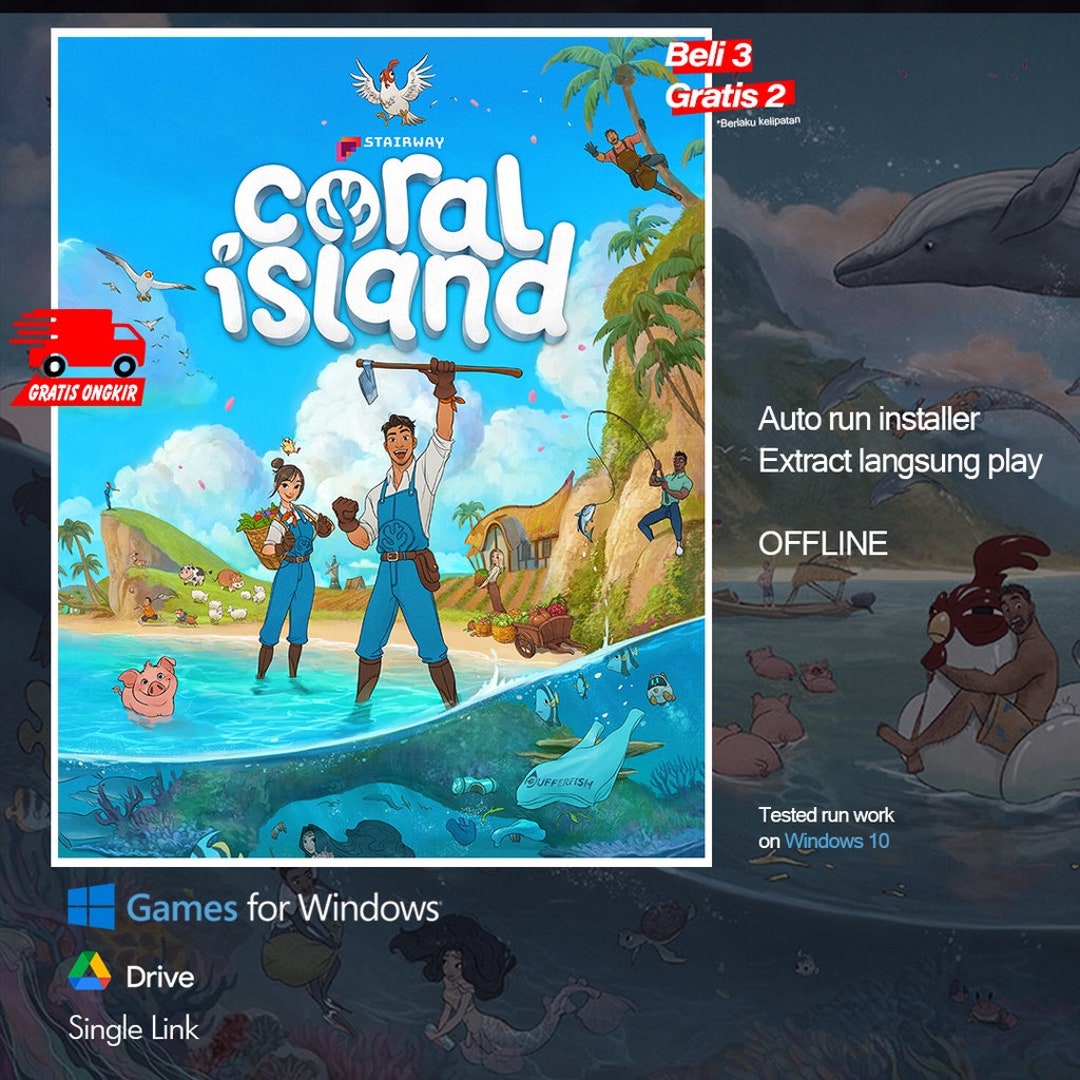 Coral Island Game PC Simulator Simulation PC Laptop Games - Etsy