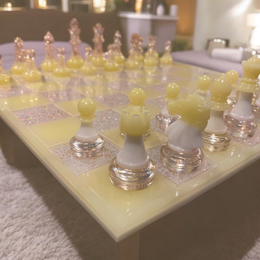 Luscious in Lemon XL Chess Set - Etsy