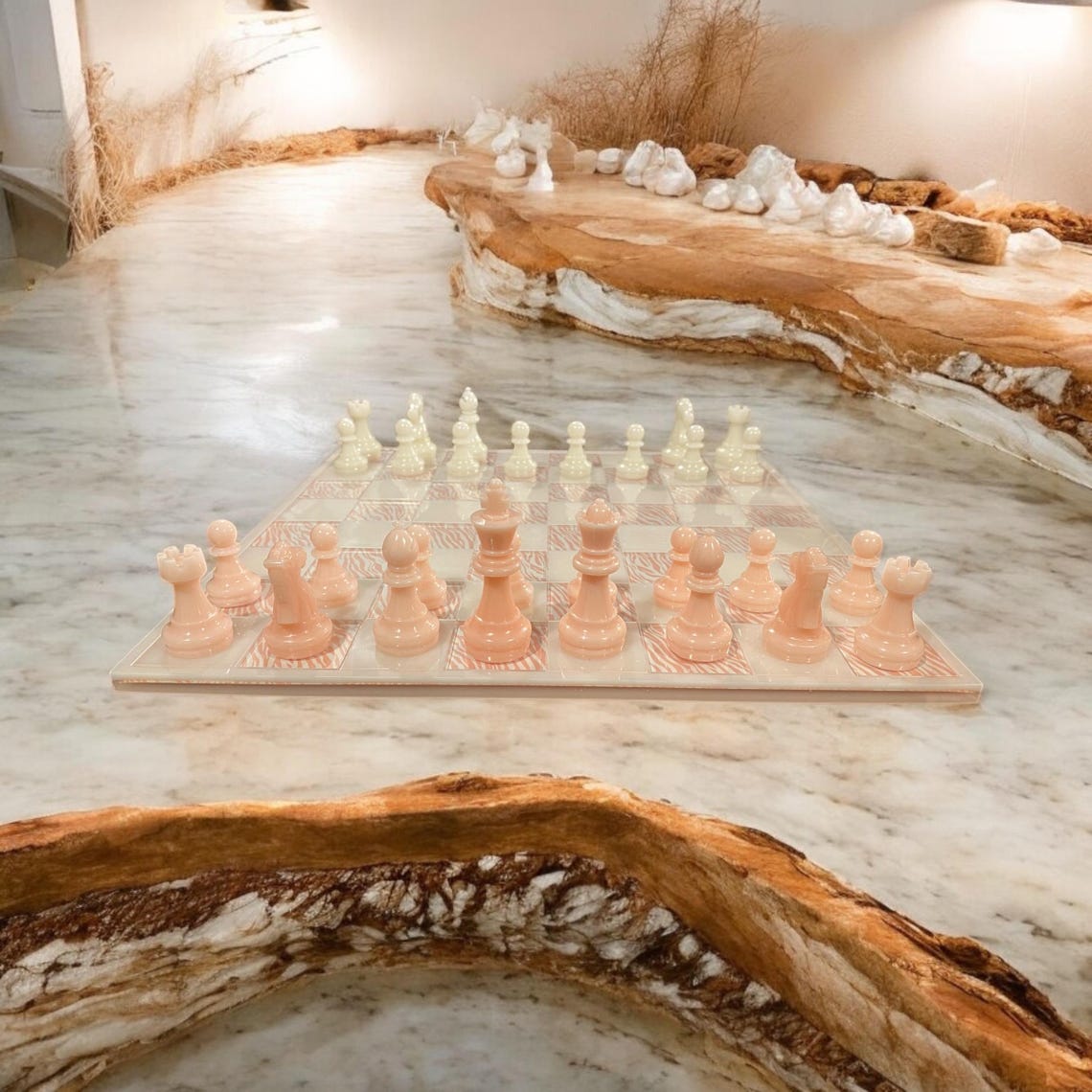 Safari Sunset Chess Set - Limited Edition - Etsy
