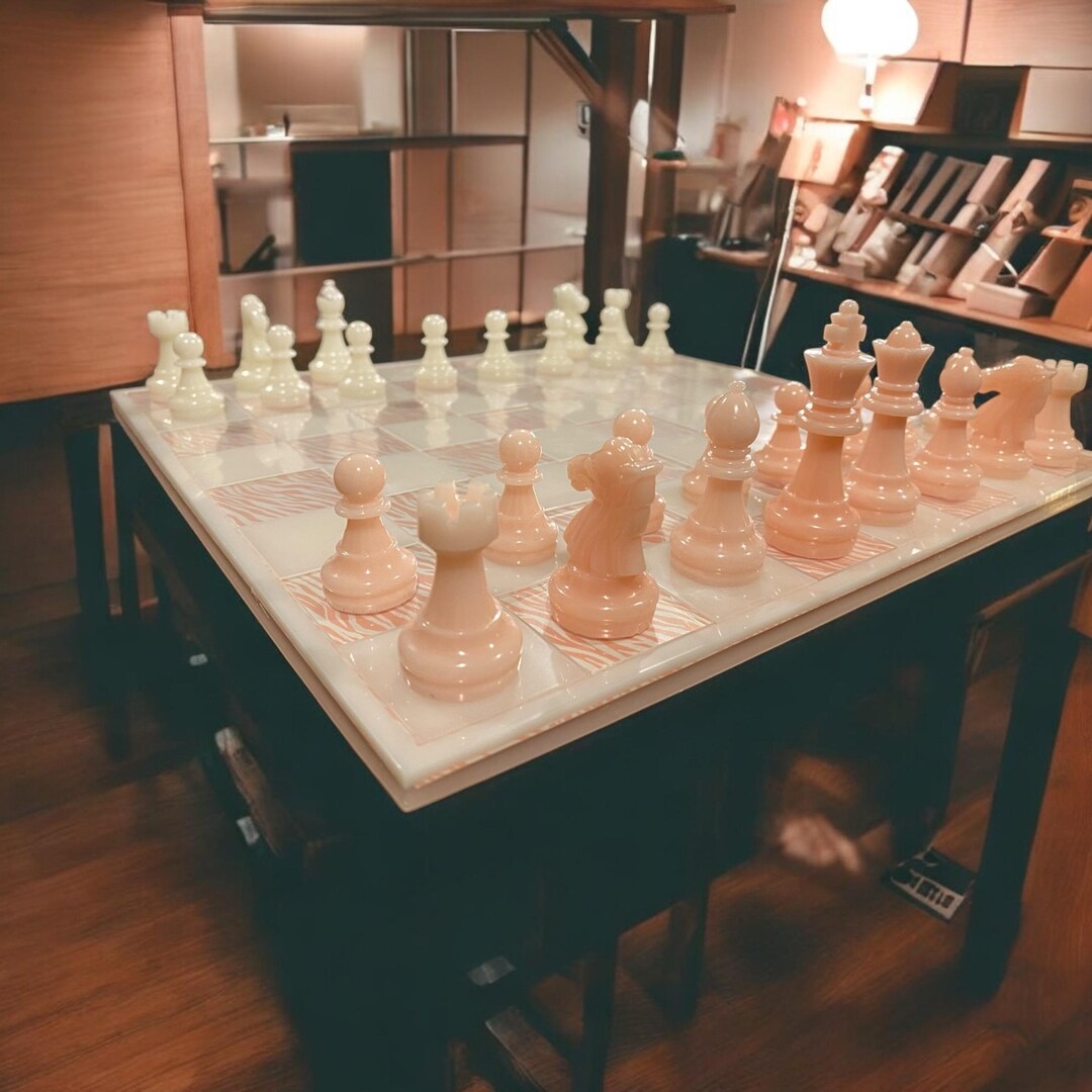 Safari Sunset Chess Set - Limited Edition - Etsy