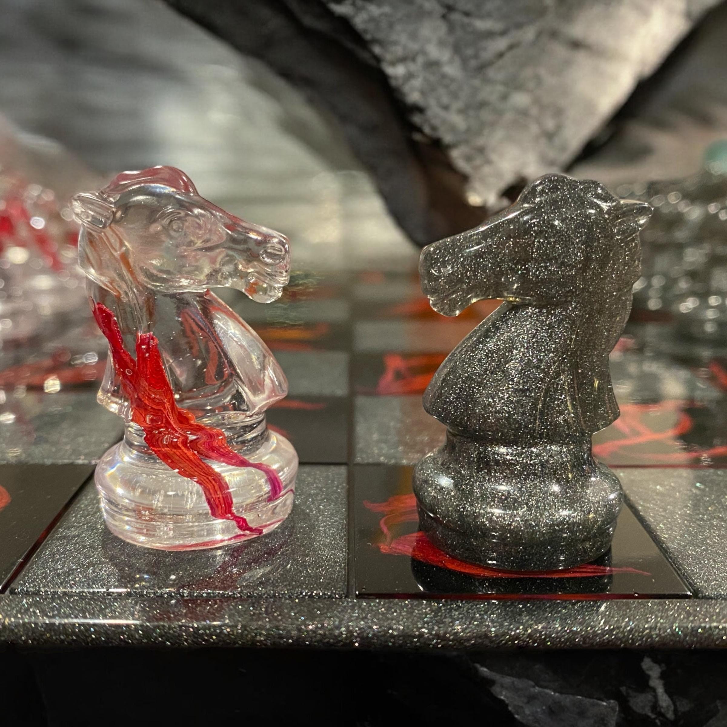 Fire and Ice Chess Set - Limited Edition - Etsy