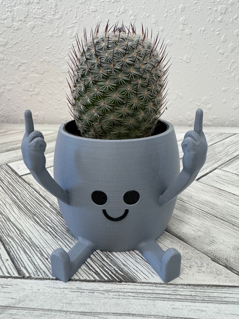 Happy Pot Middle Finger Version 2 - Etsy