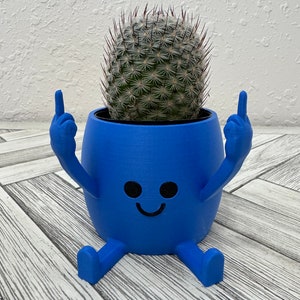 Happy Pot - Middle Finger Version 2 - Etsy