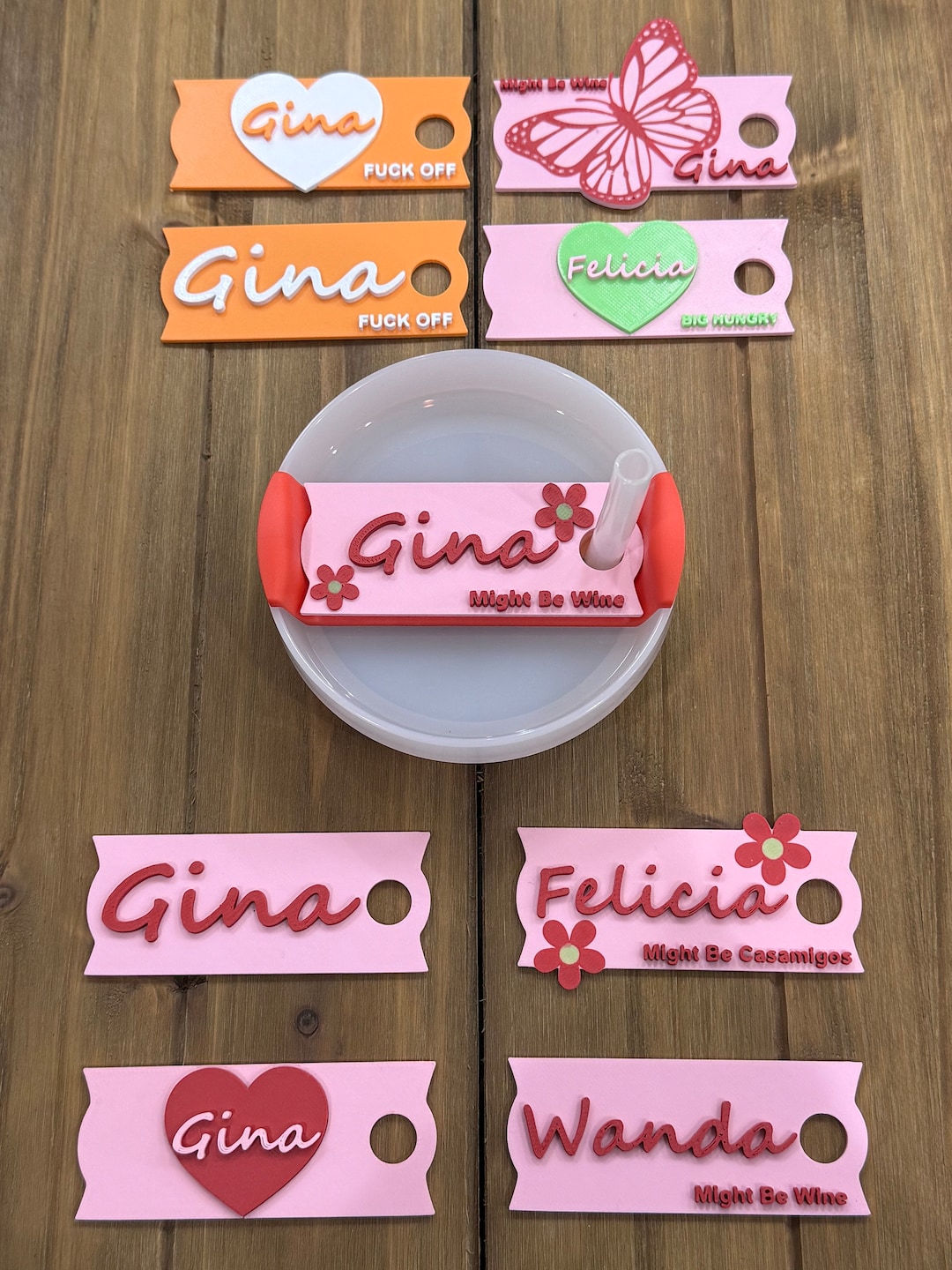 Personalized Stanley Tumbler Name Tag - Etsy