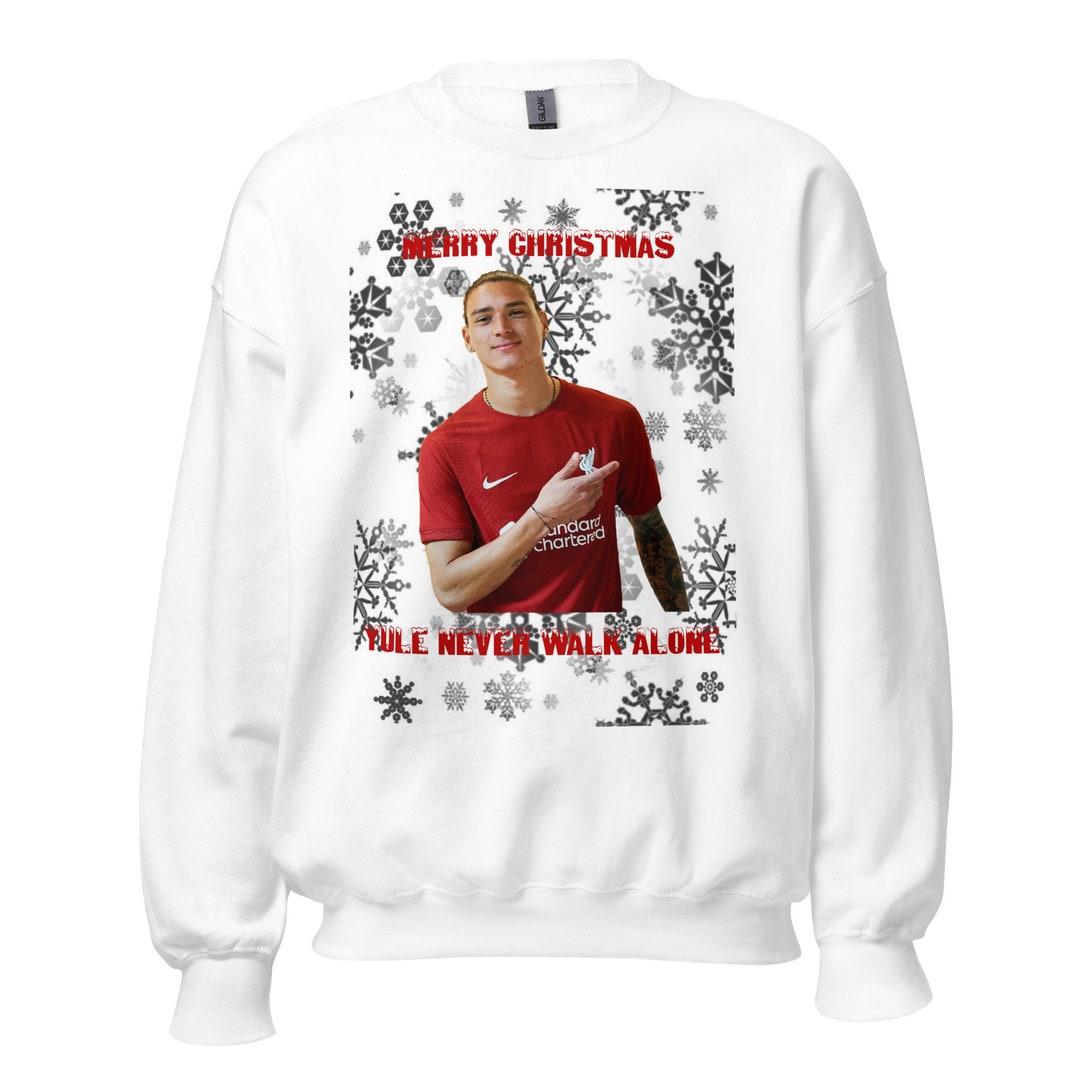 Liverpool Darwin Nunez Christmas Jumper Nunez Inspired Ugly Xmas ...