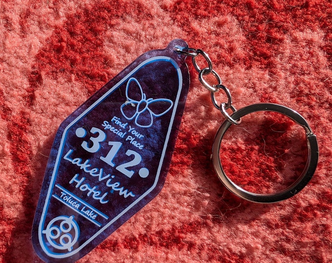 Silent Hill 2 Lakeview Hotel find Your Special Place Acrylic Keyring 2. ...