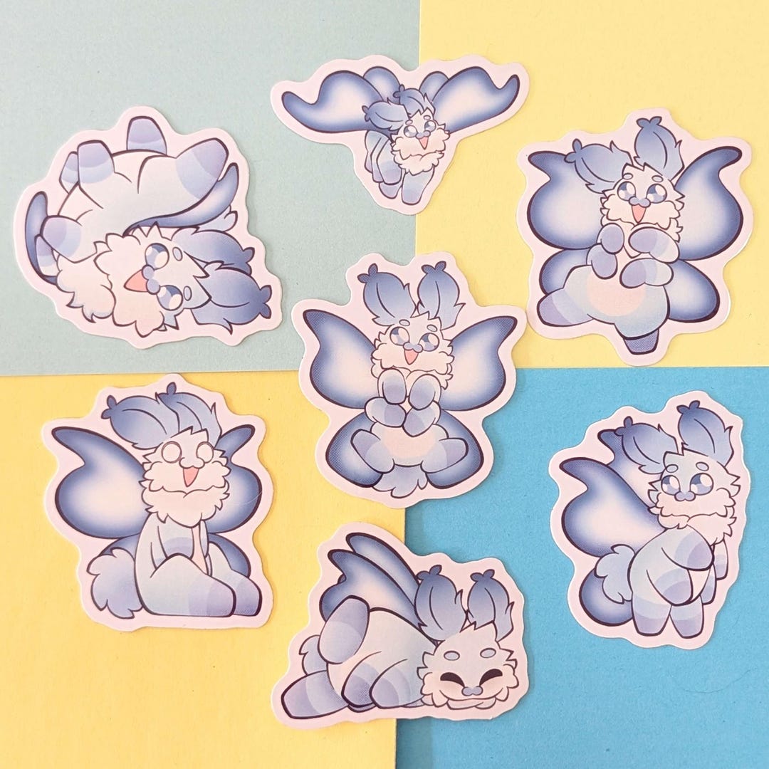 Dewdrop the Snuu Stickers | 2 Inches | Vinyl Weatherproof Finish ...