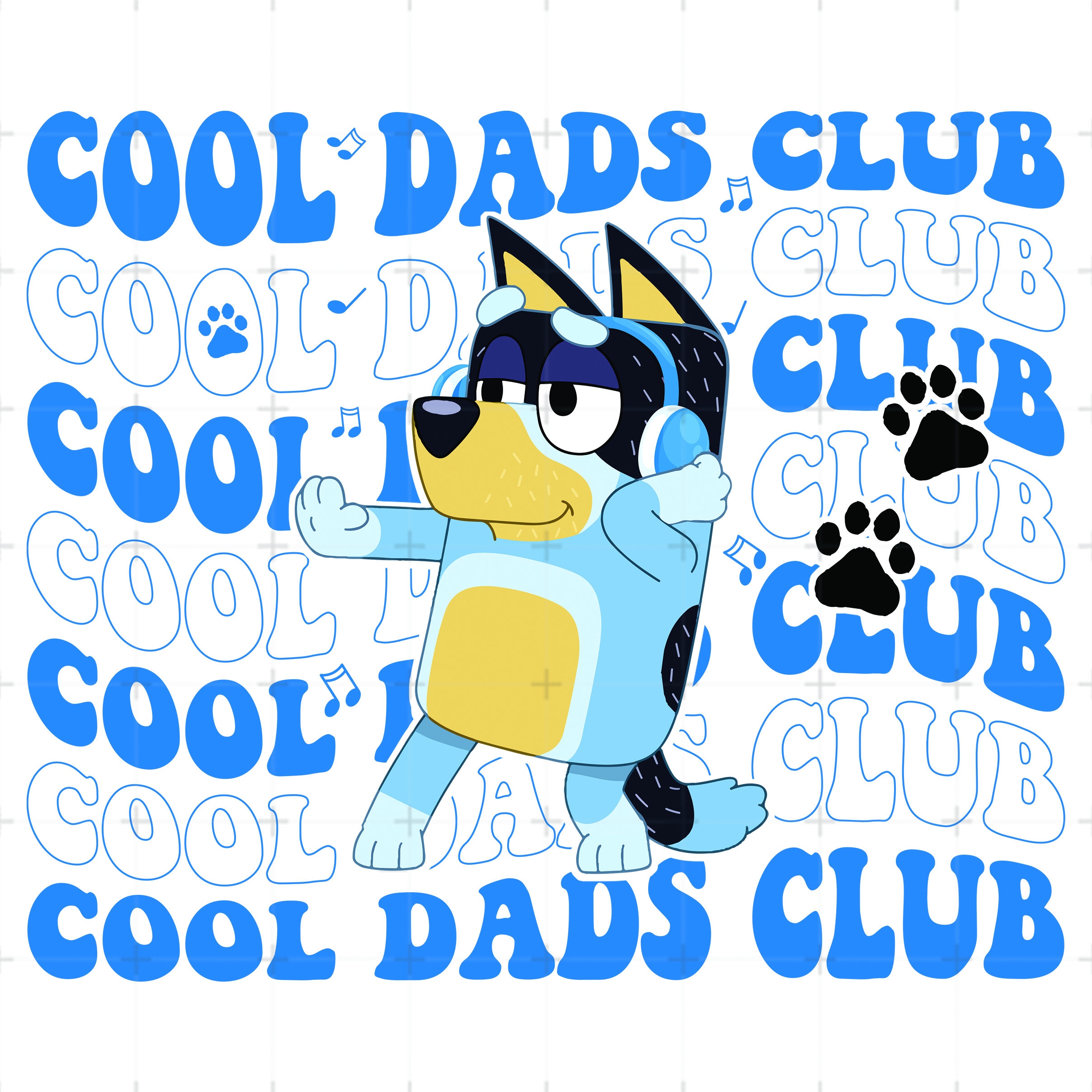 Cool Dad Club Png Bluey Cool Dad Club Png Best Dad Ever Png - Etsy