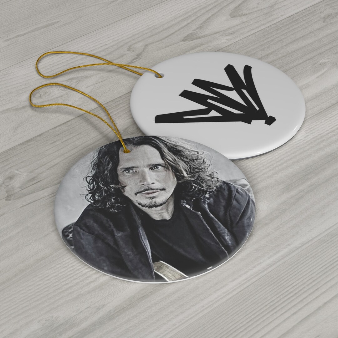 Chris Cornell With Signature Ceramic Ornament Look Away - Etsy