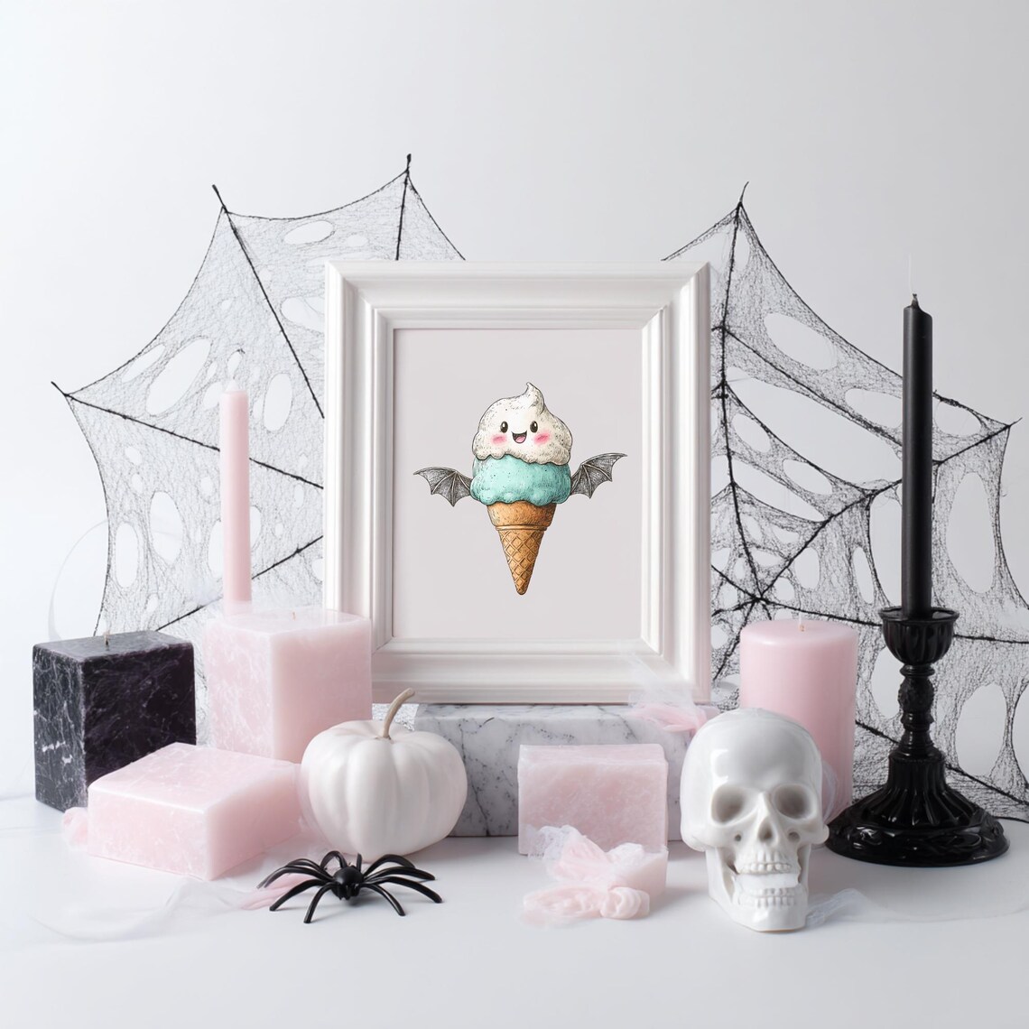 Summerween Ghost Clipart – Cute Spooky Beach Pngs, Halloween in July ...