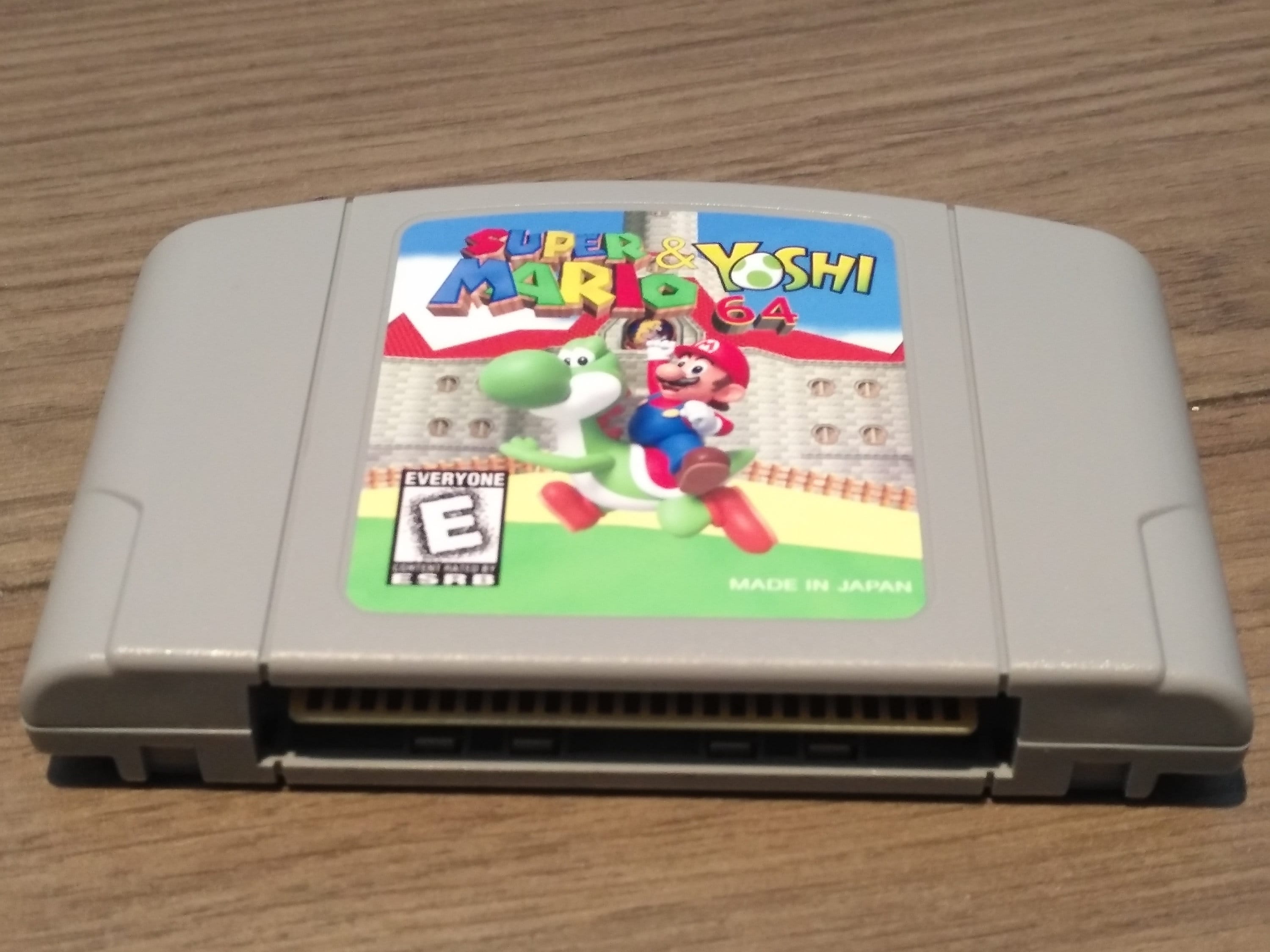 Super Mario And Yoshi 64 For Nintendo 64 N64 EXPANSION Pak is required ...