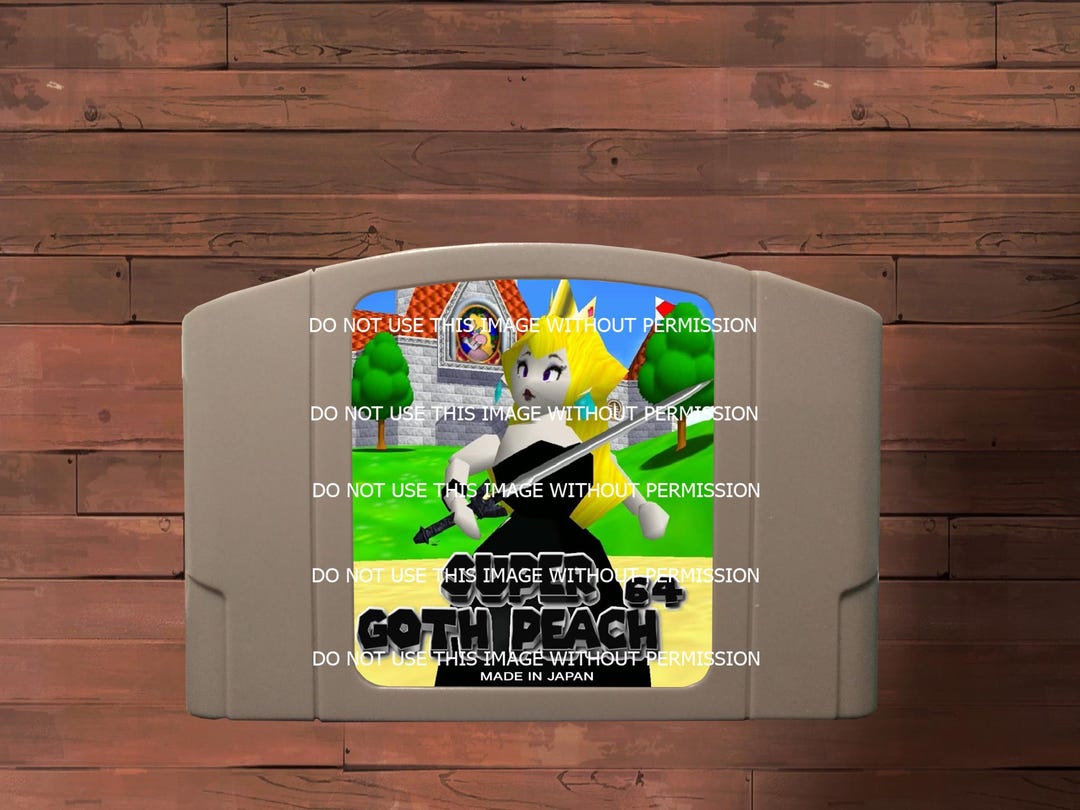 Super Goth Peach 64 - for Nintendo 64 N64 - EXPANSION PAK is Required ...