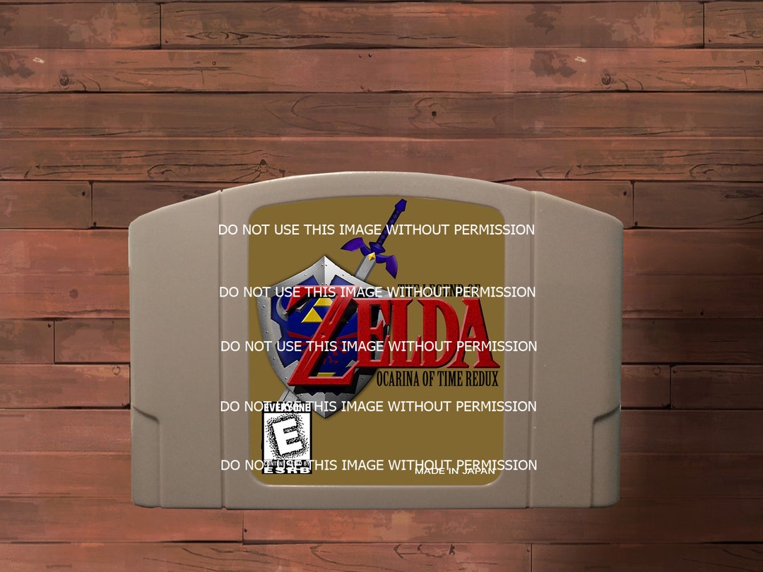 Zelda Ocarina Of Time Redux For Nintendo 64 N64 Expansion Pak Is