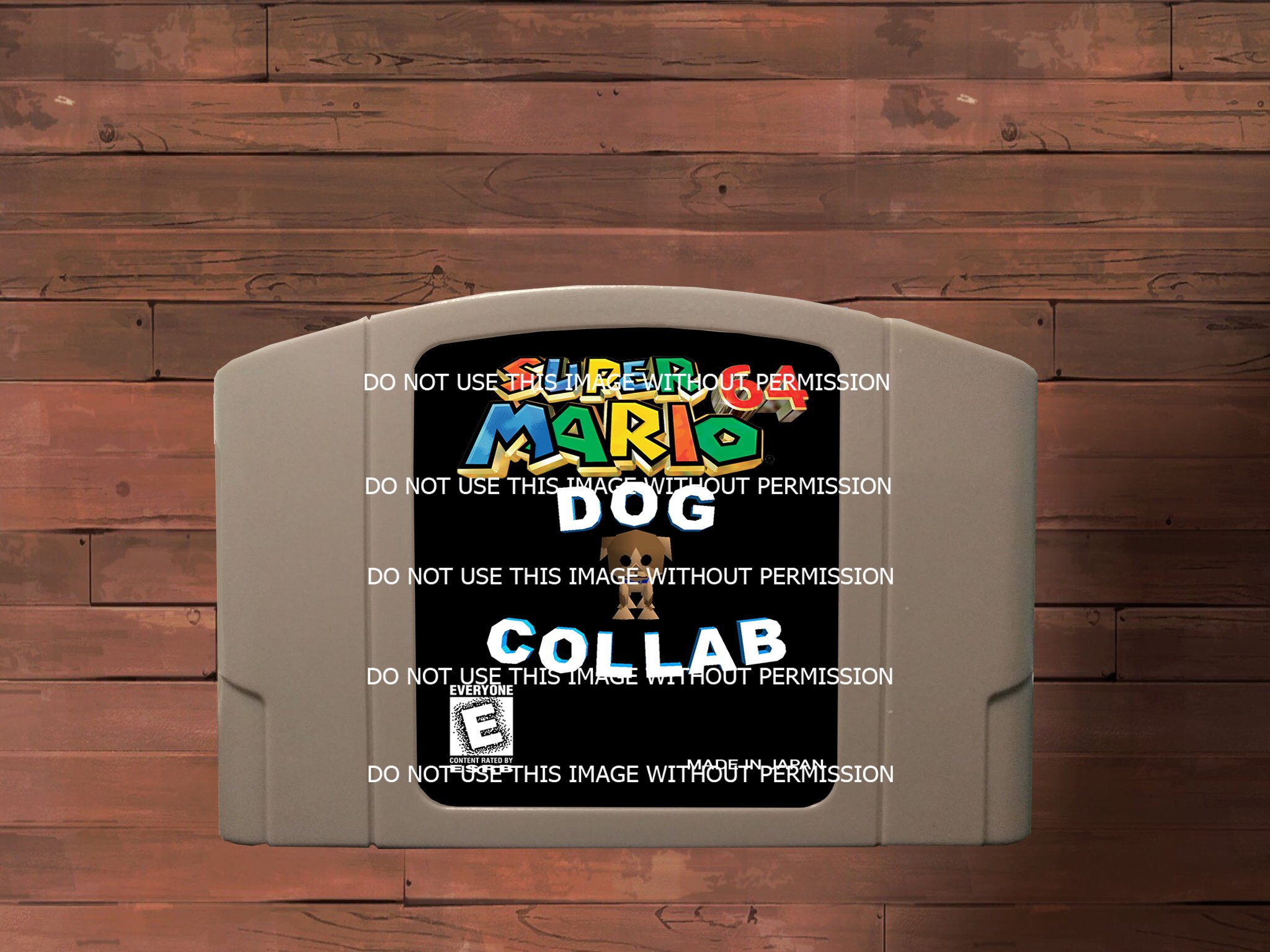 Super Mario 64 Dog Collab for Nintendo 64 N64 EXPANSION Pak is Required ...
