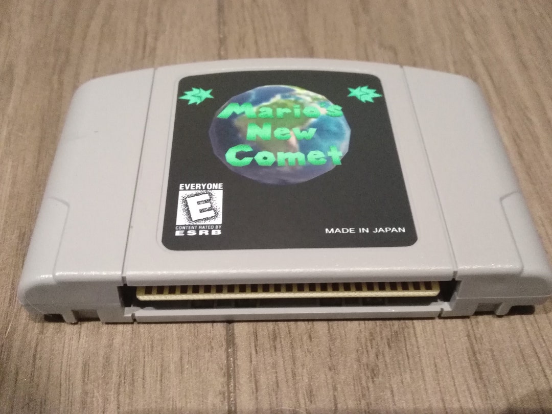 Mario's New Comet for Nintendo 64 N64 EXPANSION Pak is Required NTSC - Etsy