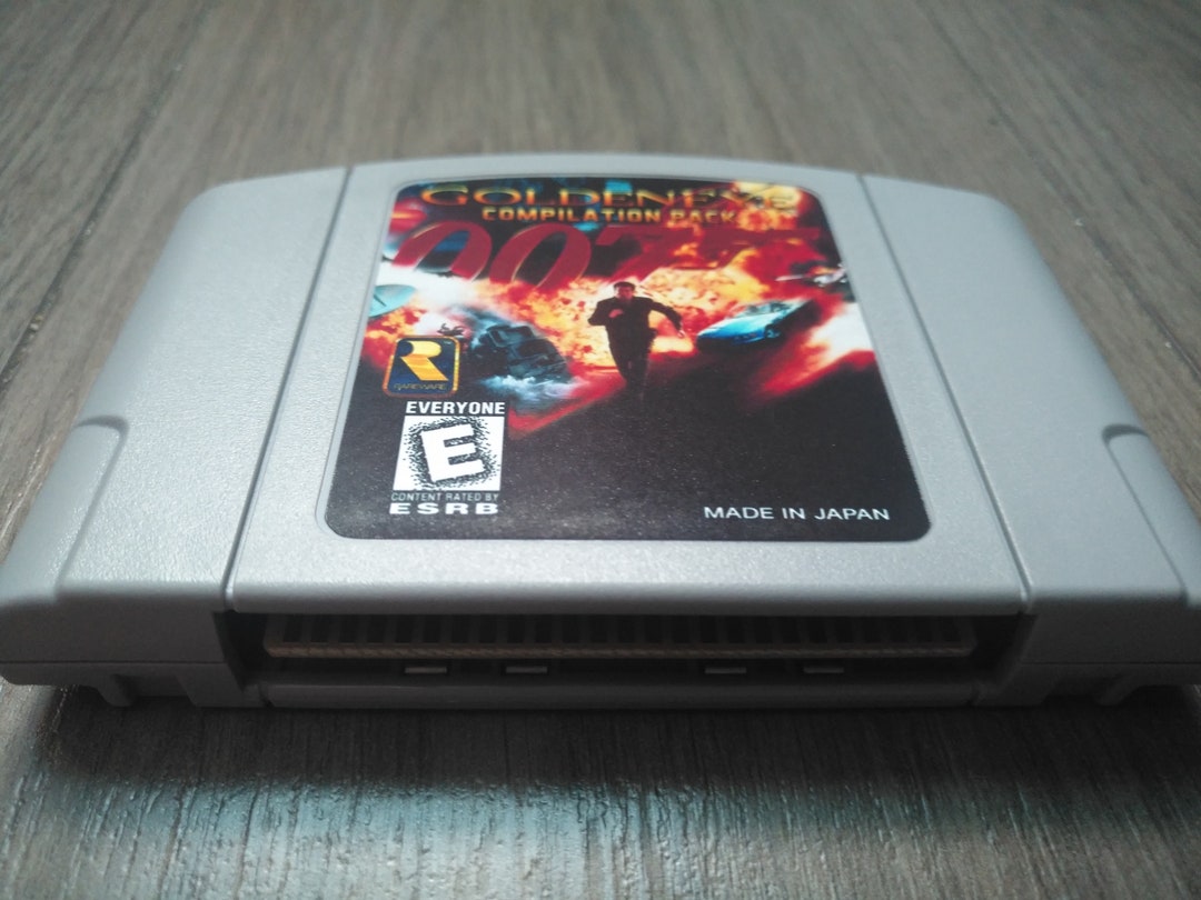 Golden Eye 007 Compilation Pak for Nintendo 64 N64 EXPANSION PAK is Required NTSC - Etsy