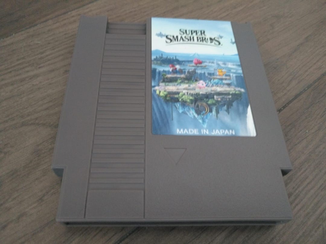 Super Smash Bros for Nintendo NES NTSC - Etsy