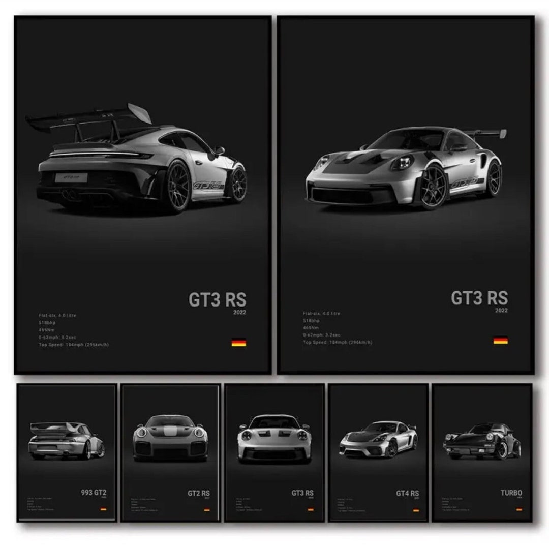 Sports Car Poster Luxury Car Poster German Car Poster - Etsy