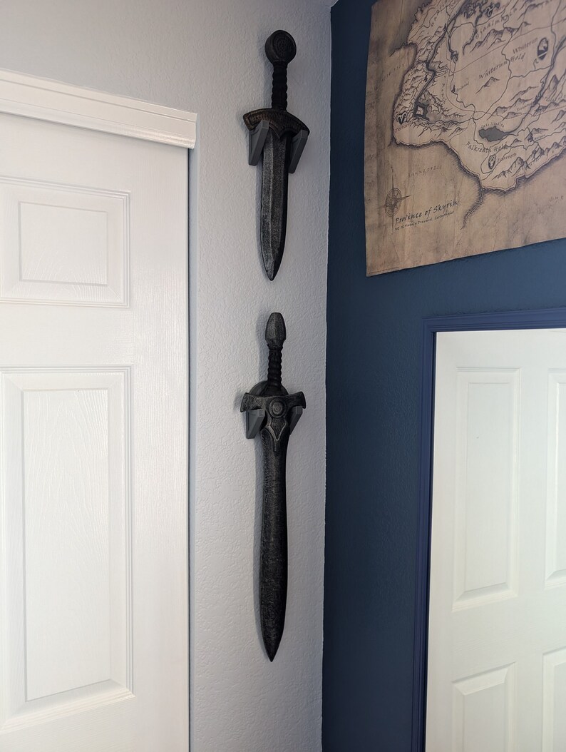 Vertical Sword Hanger Wall Display - Etsy